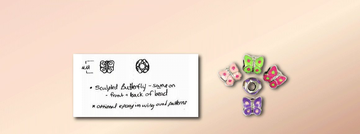 Custom made Beads, Charms, Pendants and more made in the USA.